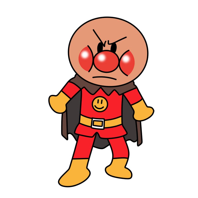 Comment-dessiner-Anpanman-–-Etape-8-2